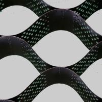 China Textured HDPE Plastic For Ground Reinforcement Hdpe Geocell 75mm 100mm 150mm 200mm for sale