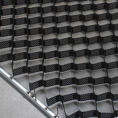 China 100-445 HDPE Geocell  Soft Soil Foundation And Steep Slope Protection Geocell for sale