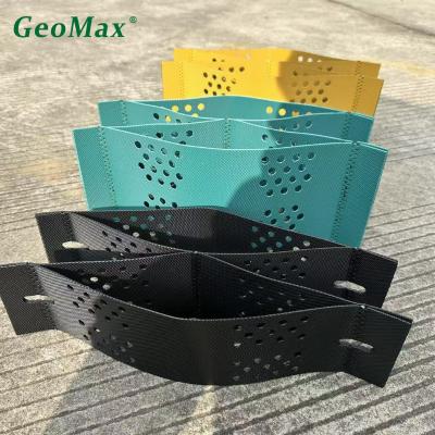 China Reinforced & Durable 150mm Height Geocell For Slope Protection Soil Stabilization And Load Support for sale