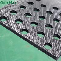China 250mm Height HDPE Geocell For Retaining Wall With ESCR OIT Test Ground Grid for sale