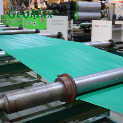 China Green HDPE Geocell 75mm Height 356mm Welding Space For Pavemnet Bike Lanes Parking Lots Light Vehicles Light Industrial for sale