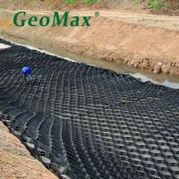 China HDPE Geocell 150mm Height 330mm Welding Space For Channels Stormwater Diversion Containment Process Water Channels for sale