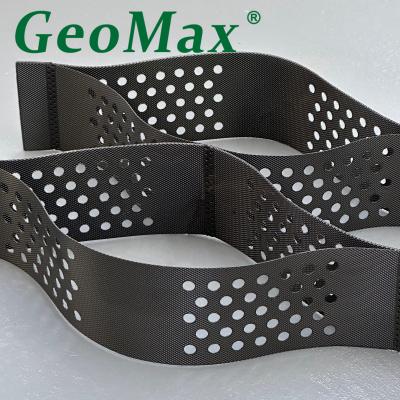 China BLACK HDPE GEOCELL EASY INSTALLATION 100MM HEIGHT 330MM WELDING SPACE FOR OUTDOOR GROUNDS for sale