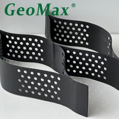 China GEOMAX BLACK HDPE GEOCELL 120MM HEIGHT 330MM WELDING SPACE FOR VEHICLE PARKING AREAS for sale