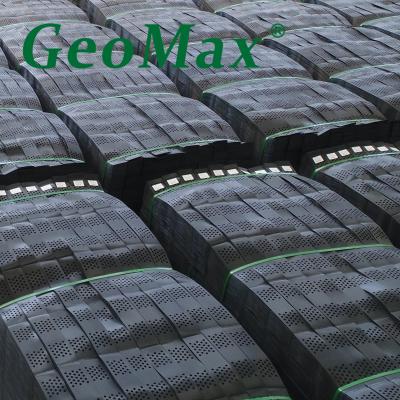 China BLACK HDPE GEOCELL 150MM HEIGHT 356MM WELDING SPACE FOR AIRFIELD AND RUNWAY REINFORCEMENT RAIL TRACK SUBGRADE STABILIZATION for sale