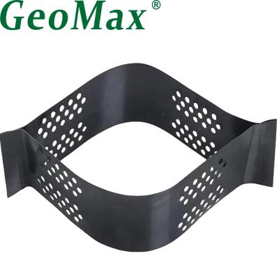 China Retaining Wall 400 Min HPOIT Test HDPE Geocell Solutions Ground Grid Black 14.2kN/m Peeling Strength for sale