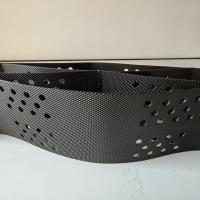 China 8-inch Deep Black HDPE Geocell for Parking Lot & Pavement Base Reinforcement 445mm Welded Space In Dubai for sale