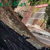 China 6-inch (150mm) Green HDPE Geocell for 1:2 Slope Erosion Control & Revegetation OIT 100min In Spain for sale