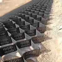China 150mm Black HDPE Geocell for Spillway Outfall Erosion Control OIT 100min High Strength Manufacturer In China for sale