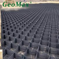 China HDPE Geocell GM356-200mm — Heavy-Duty Ground Grid for Construction Roads and Ports for sale