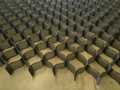 China Smooth Surface HDPE Cellular Confinement Grid For Highway Base Support for sale