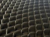 China Black Plastic Geocell Gravel Grid For Parking Lot Base Reinforcement for sale