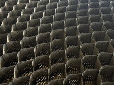 China Black Plastic Geocell Gravel Grid For Parking Lot Base Reinforcement for sale