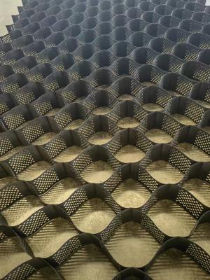China Textured HDPE Cellular Confinement Grid For Embankment Soil Reinforcement for sale