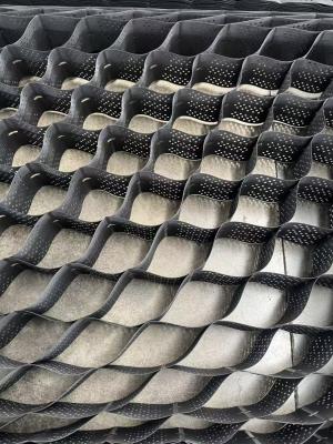 China Welded HDPE Geocell 100mm 445mm Cell Spacing for Slope Soil Reinforcement for sale