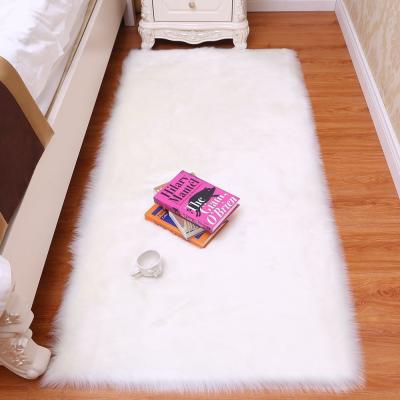 China Plush Soft Fluffy Carpet Bedroom Living Room Rug 60x90cm 100x150cm for sale