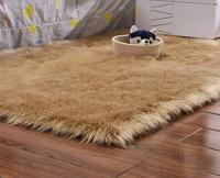 China Plush Soft Fluffy Carpet Bedroom Living Room Rug 60x90cm 100x150cm for sale