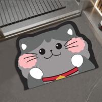 China Custom Anti Fatigue Bathroom Kitchen Carpet Waterproof Polyester Floor Mat 2x3 ft for sale