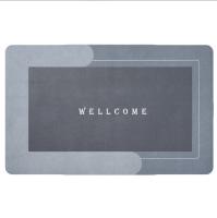 China Custom Anti Fatigue Bathroom Kitchen Carpet Waterproof Polyester Floor Mat 2x3 ft for sale