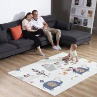 China XPE Foam Childrens Playroom Rug Thickened Baby Room Foldable Crawling Mat 200x150x1cm for sale