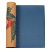 China High Density Eco Friendly Cork Yoga Mat 183x61cm Waterproof Natural TPE Anti Slip for sale