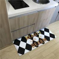 China Custom Washable Anti Fatigue Kitchen Mat PVC Non Slip Stain Resistant 45x75cm for sale