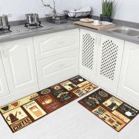 China Custom Washable Anti Fatigue Kitchen Mat PVC Non Slip Stain Resistant 45x75cm for sale