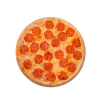 China 100% Polyester Round Floor Mat 40-160cm Pizza Biscuit Circular Area Rug Computer Chair Carpet for sale