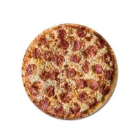 China 100% Polyester Round Floor Mat 40-160cm Pizza Biscuit Circular Area Rug Computer Chair Carpet for sale