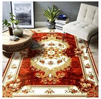China European Style Living Room Floor Carpet Polyester 40x60cm Custom Size for sale