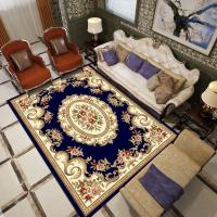 China European Style Living Room Floor Carpet Polyester 40x60cm Custom Size for sale