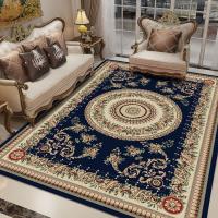 China European Style Living Room Floor Carpet Polyester 40x60cm Custom Size for sale