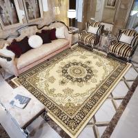 China European Style Living Room Floor Carpet Polyester 40x60cm Custom Size for sale