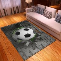China 3D Black White Vortex Polyester Door Mat 40x60cm Anti Slip Floor Mat for Living Room for sale