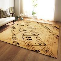 China Custom Polyester Carpet Rug 100x150cm Machine Washable Floor Mat for Living Room Bedroom for sale