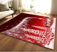 China Custom Polyester Carpet Rug 100x150cm Machine Washable Floor Mat for Living Room Bedroom for sale
