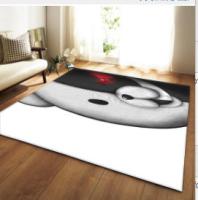 China Custom Polyester Carpet Rug 100x150cm Machine Washable Floor Mat for Living Room Bedroom for sale