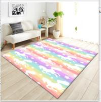 China Custom Polyester Carpet Rug 100x150cm Machine Washable Floor Mat for Living Room Bedroom for sale