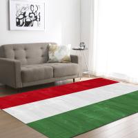 China Customizable 3D Polyester Living Room Carpet 121.9x160cm Machine Washable Floor Mat for sale
