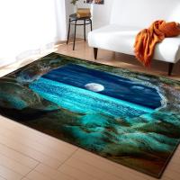China Customizable Polyester Non-Slip Carpet Mat 1.5x2m Butterfly Pattern for Living Room Bedroom for sale