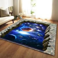 China Customizable Polyester Non-Slip Carpet Mat 1.5x2m Butterfly Pattern for Living Room Bedroom for sale