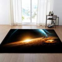 China Customizable Polyester Non-Slip Carpet Mat 1.5x2m Butterfly Pattern for Living Room Bedroom for sale