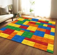 China Customizable Polyester Non-Slip Carpet Mat 1.5x2m Butterfly Pattern for Living Room Bedroom for sale