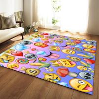 China Customizable Polyester Non-Slip Carpet Mat 1.5x2m Butterfly Pattern for Living Room Bedroom for sale