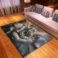 China Customizable Polyester Non-Slip Carpet Mat 1.5x2m Butterfly Pattern for Living Room Bedroom for sale