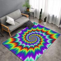 China Customizable Polyester Non-Slip Carpet Mat 1.5x2m Butterfly Pattern for Living Room Bedroom for sale