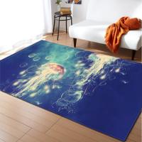 China Custom Polyester Animal Cartoon Carpet 1.2x1.6m Machine Washable Floor Mat for Home Office for sale