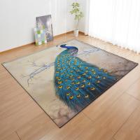 China Custom Polyester Animal Cartoon Carpet 1.2x1.6m Machine Washable Floor Mat for Home Office for sale