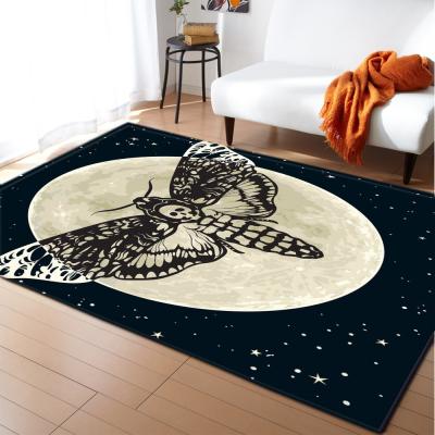 China Custom Polyester Animal Cartoon Carpet 1.2x1.6m Machine Washable Floor Mat for Home Office for sale