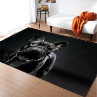 China Custom Polyester Animal Cartoon Carpet 1.2x1.6m Machine Washable Floor Mat for Home Office for sale